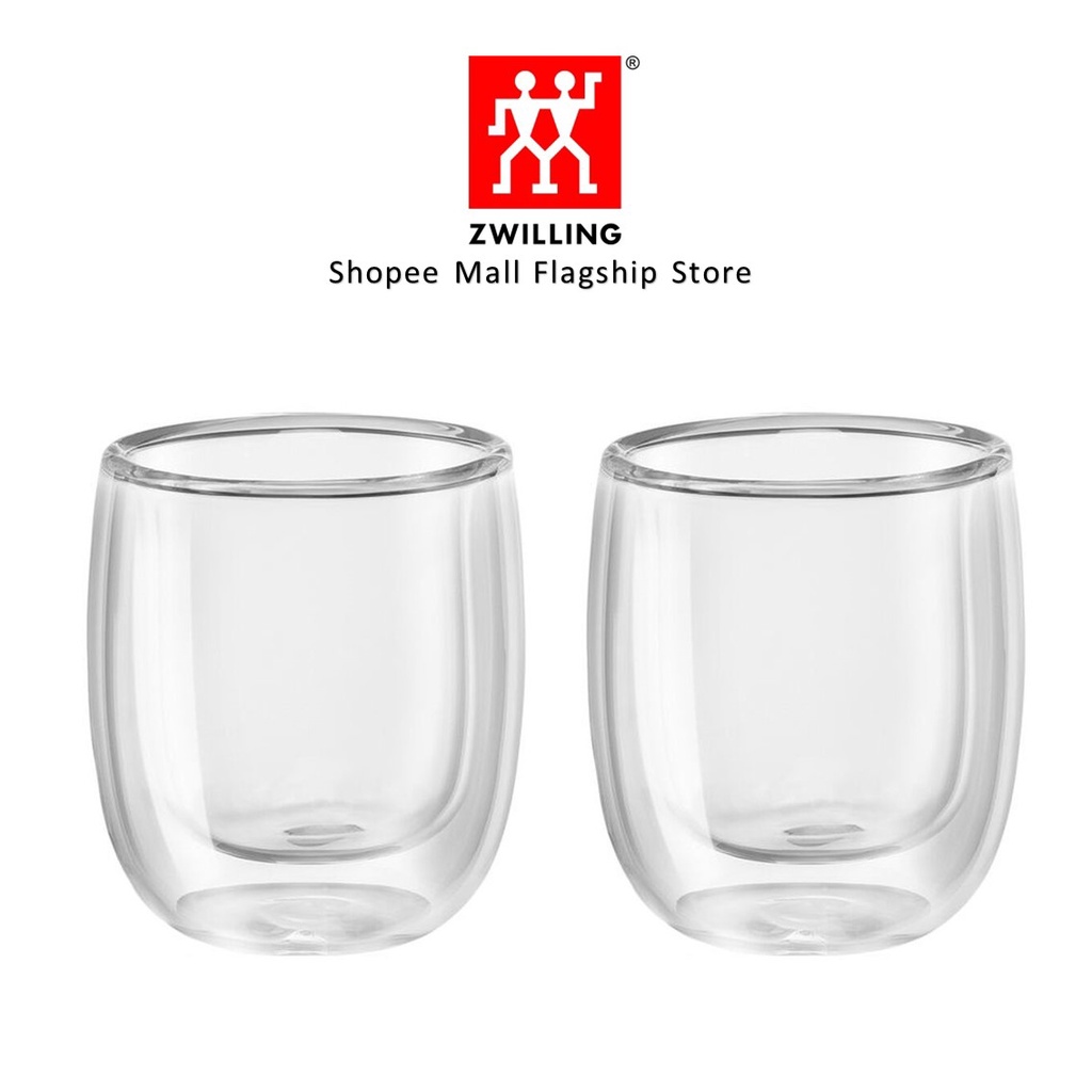 ZWILLING Sorrento Double Wall Espresso Glasses (2 Pcs/Set) | Shopee Malaysia