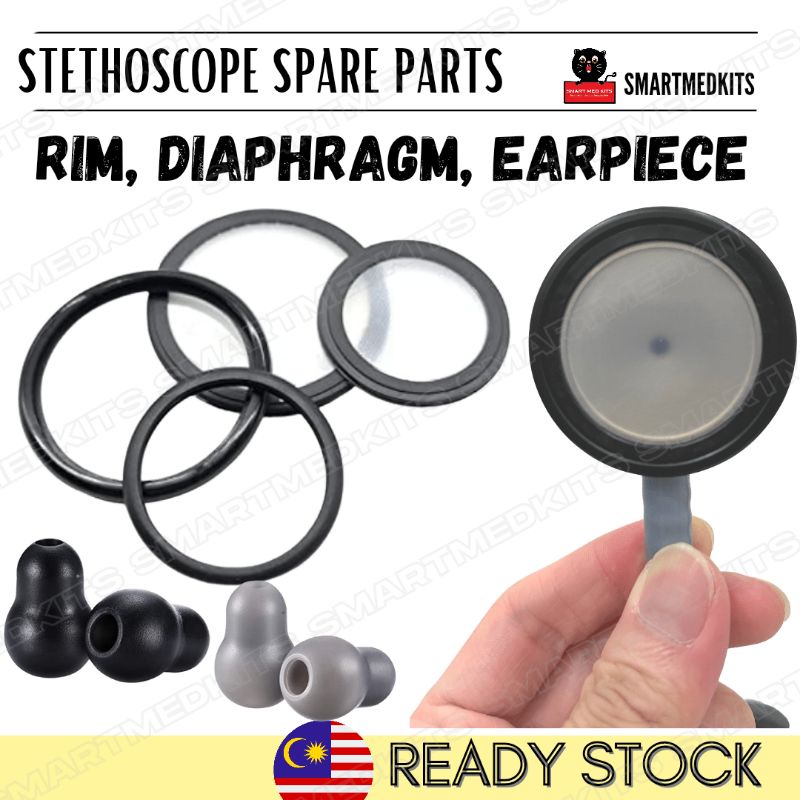 ⭐Stethoscope Spare Parts Accessories Bell Diaphragm Sleeve Rim Ring ...