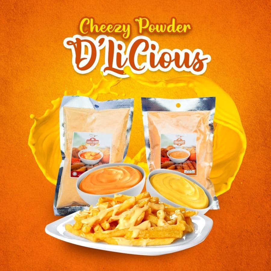 CHEEZY POWDER DLICIOUS [ORIGINAL/SPICY] 200G | Shopee Malaysia