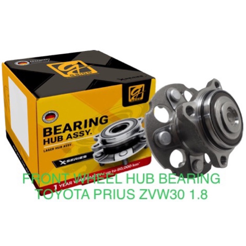 GAIDO FRONT WHEEL HUB BEARING TOYOTA PRIUS ZVW30 1.8 HYBRID LEXUS ...