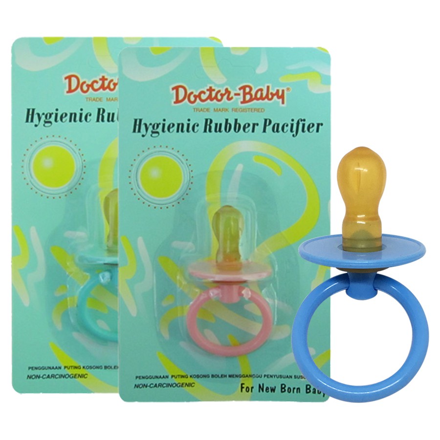 Doctor Baby Rubber Pacifier (New Born) - 701-C (2pcs) | Shopee Malaysia