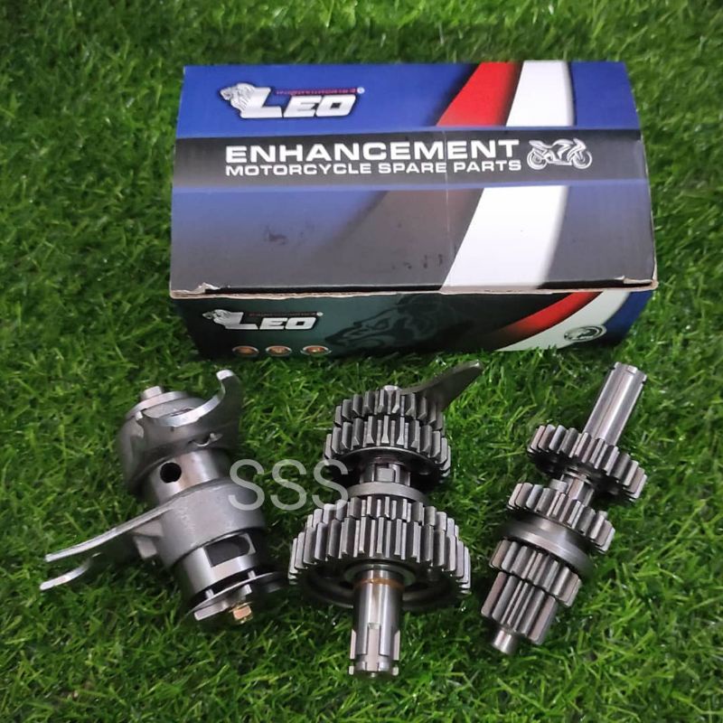 LEO RACING GEAR BOX GBOJ 4 SPEED PNP HONDA C70 ( GBO-J) 4GEAR MODIFY EX5 gearbox GBO | Shopee ...