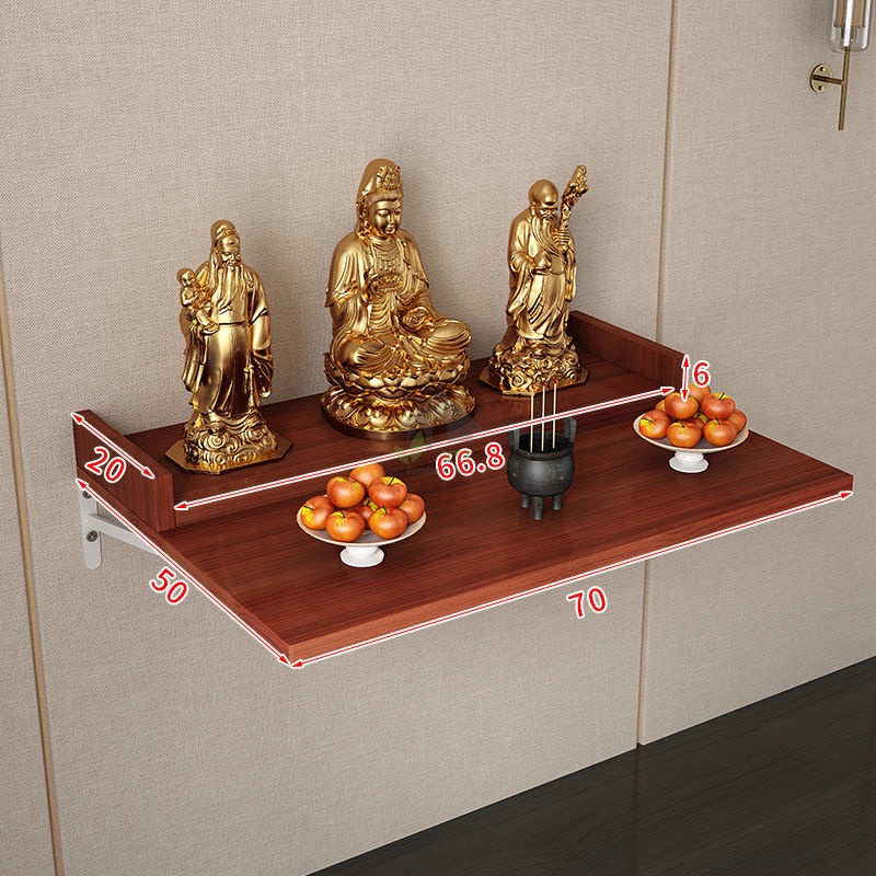 Console table New Chinese Style Table Wall-Mounted Buddha Shrine Buddha ...