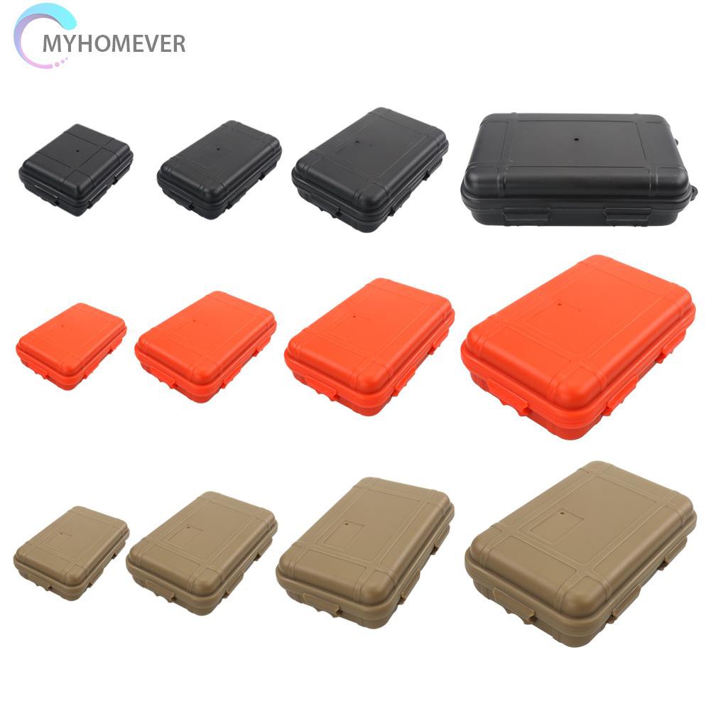 MYHOME Outdoor Waterproof Sealed Box Shockproof Plastic EDC Tools ...