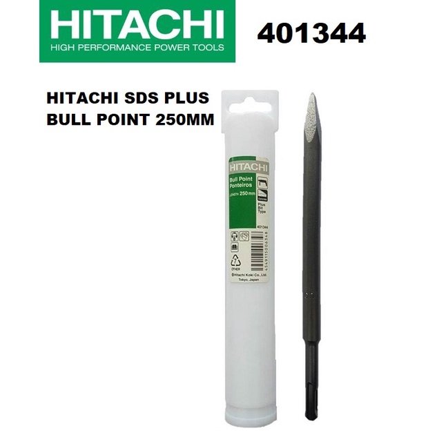 HITACHI SDS PLUS BULL POINT CHISEL 250MM - 401344 | Shopee Malaysia