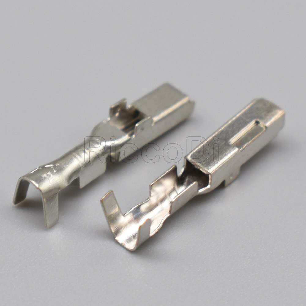 100Pcs DJ621-4.8X0.8B DJ614-4.8X0.8B DJ611-2.2A DJ621-2.2A Male Female Plug Terminal For ...