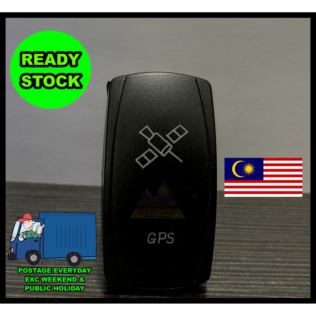 MHZ ECOVENTURE GPS ROCKER SWITCH | Shopee Malaysia