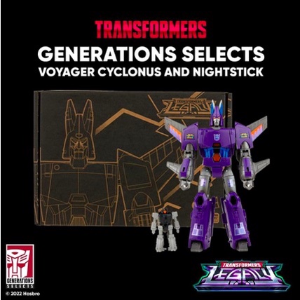 Transformers Generation Select Legacy Voyager Cyclonus & Nightstick ...