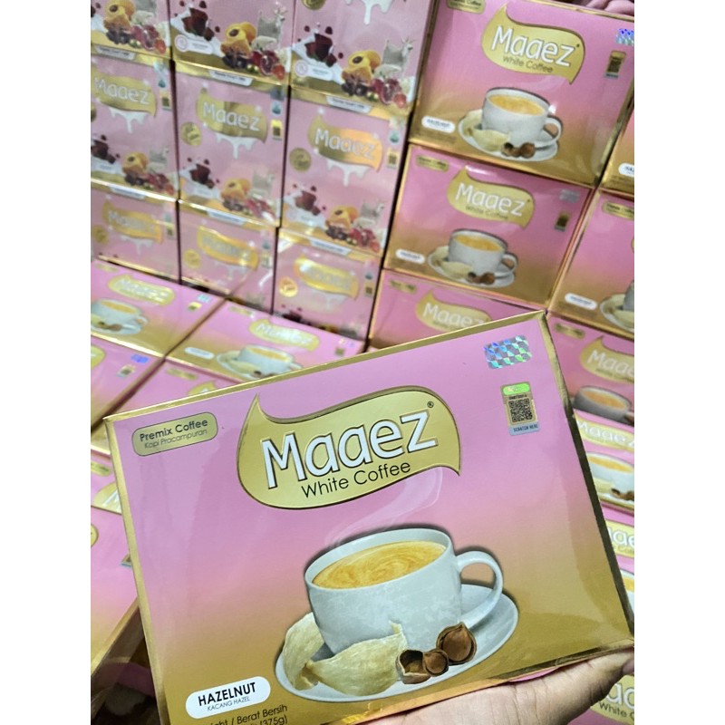 WHITE COFFEE MAAEZ HAZELNUT | Shopee Malaysia