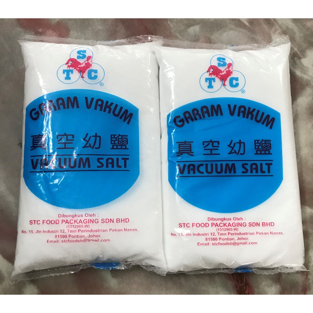 STC Garam Vakum / Vacuum Salt 400g | Shopee Malaysia