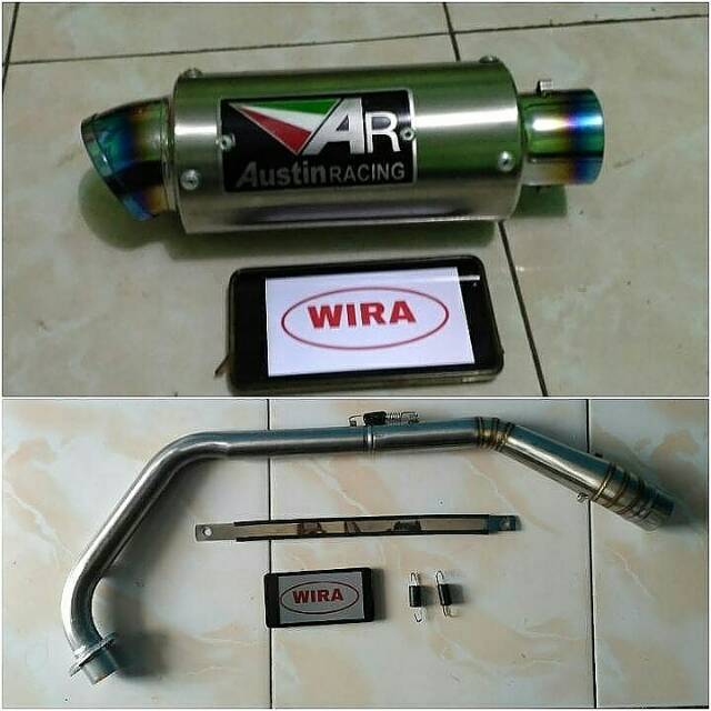 New AUSTIN Exhaust CBR150R CB150R VIXION XABRE GSX R15 VERZA BYSON ...