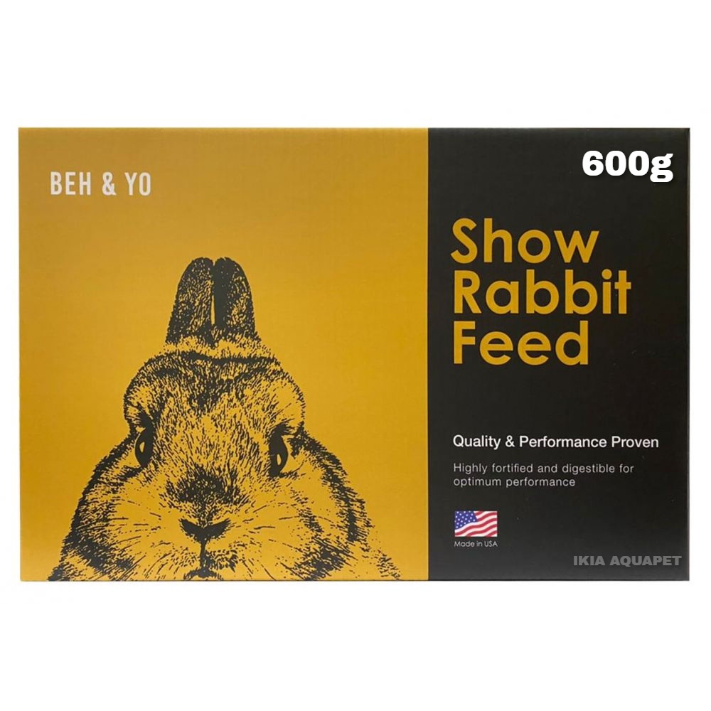 SHOW RABBIT FEED 600gm/1.32lb | RABBIT FOOD | MAKANAN ARNAB | 兔子饲料 ...