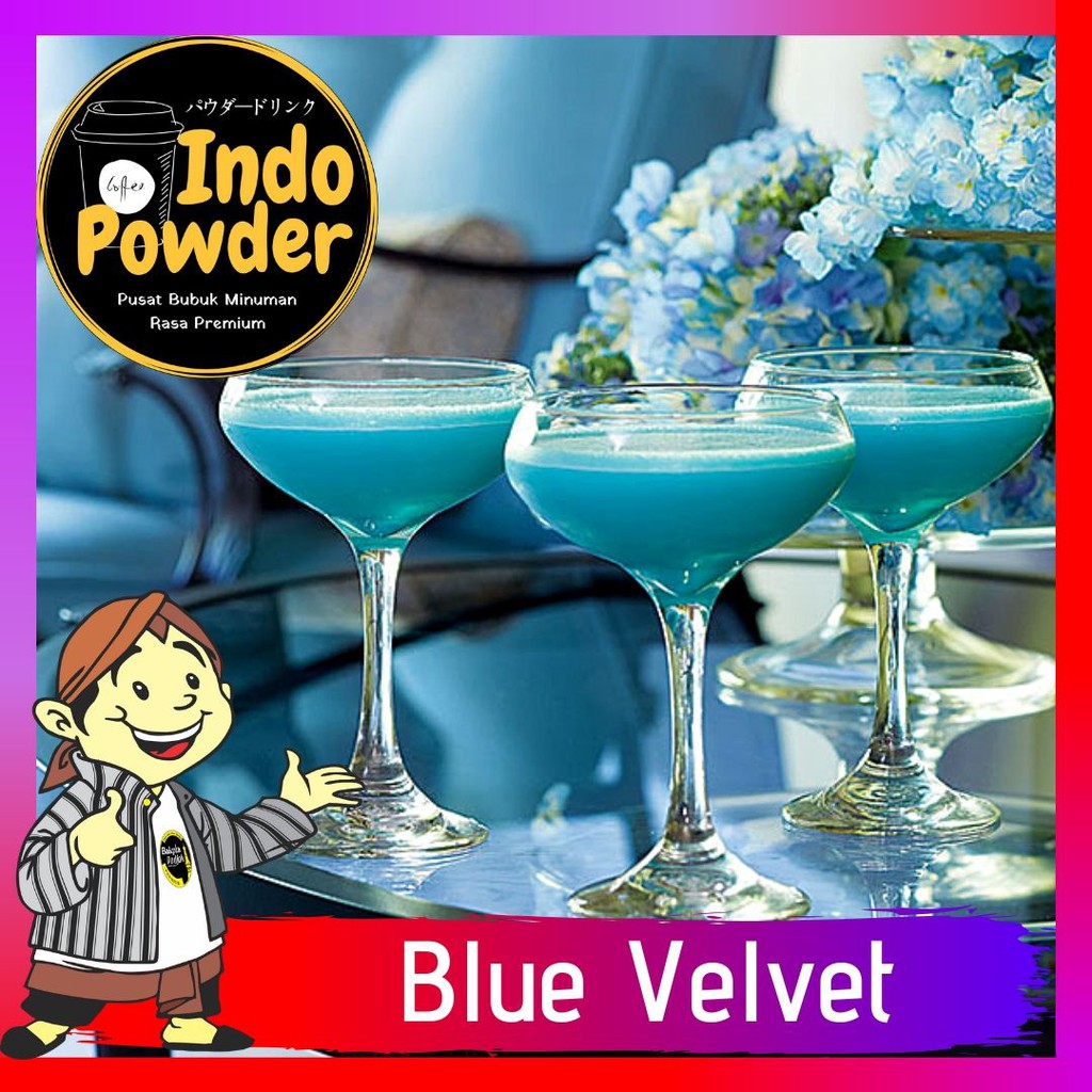 Blue velvet 1Kg / Bluevelvet Drink Powder 1 Kg / Bluevelvet 1 Kg / Blue ...