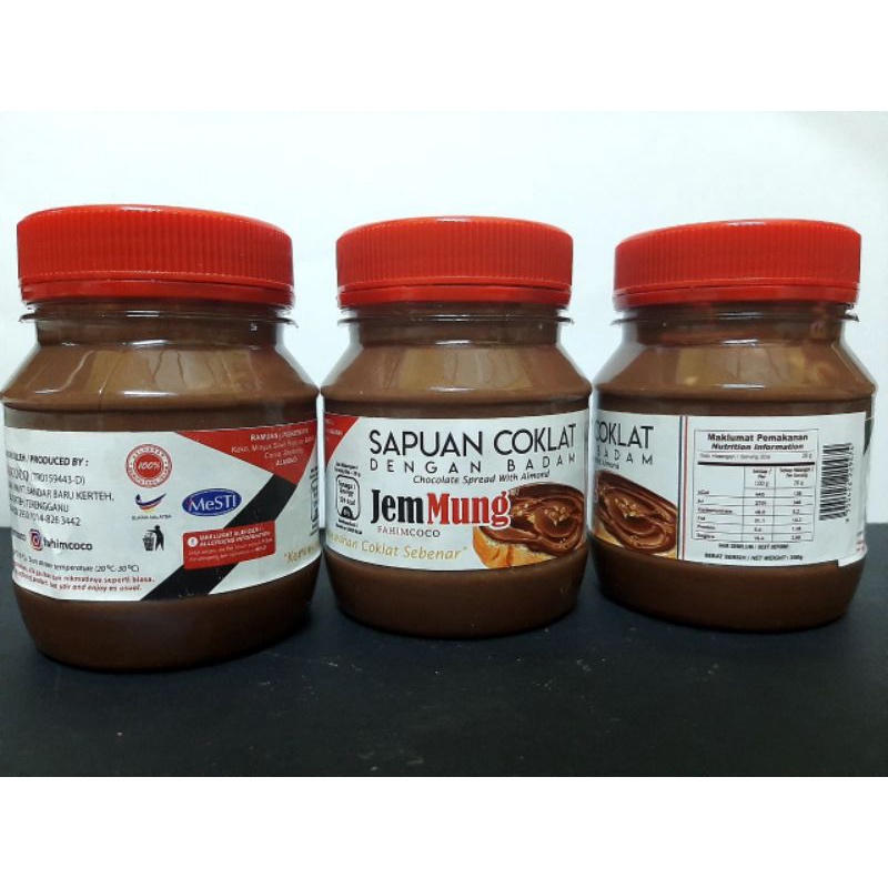 Jem Mung 200g (Premium Chocolate Spread with Almond) | Shopee Malaysia