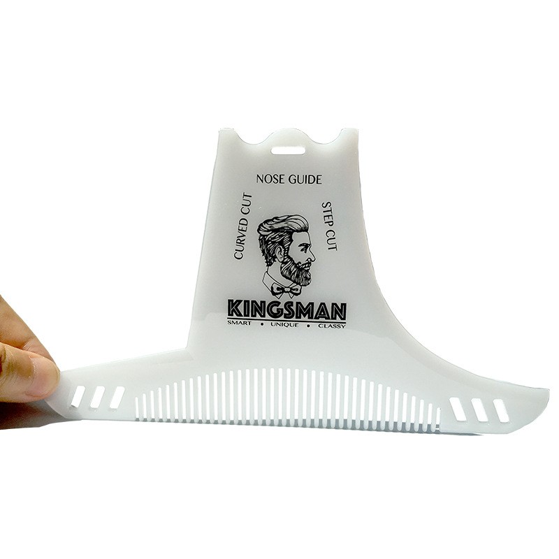 Men Beard Shaping Styling Template Beard Hair Combs Men Shaving Tools ...