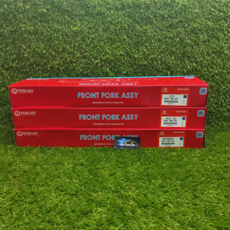 TOKAHI STANDARD OEM FRONT FORK SET EX5 HIGH POWER / EX5 DREAM / WAVE100 ...