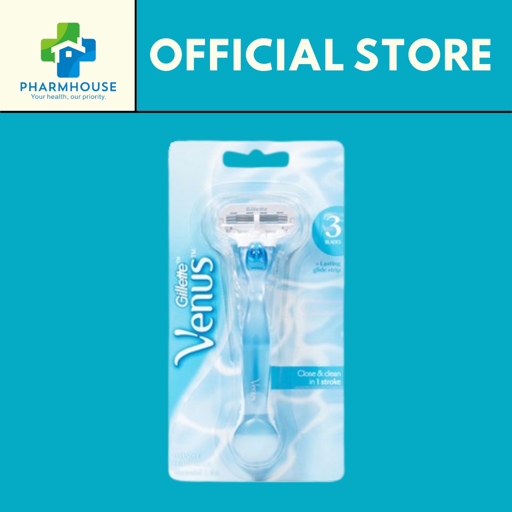 GILLETTE VENUS BASE RAZOR 1 UP BLUE 1'S | Shopee Malaysia