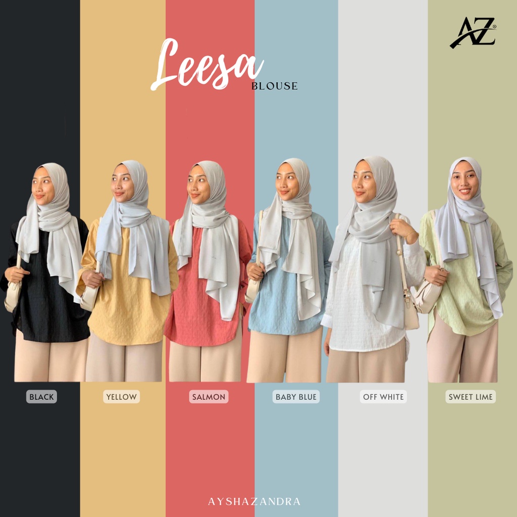 [NEW ARRIVAL] LEESA BLOUSE | Shopee Malaysia