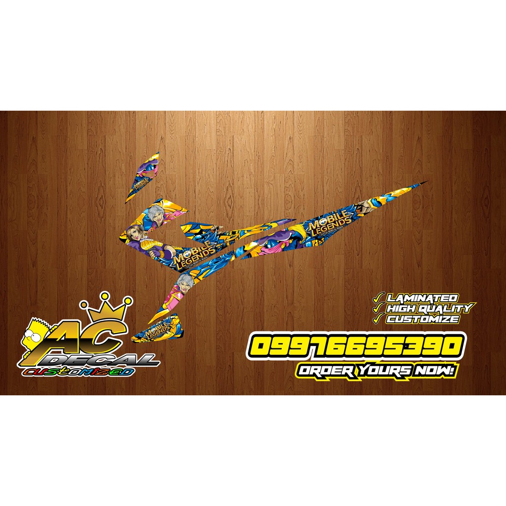 Raider 150 Decal (Mobile Legends) | Shopee Malaysia