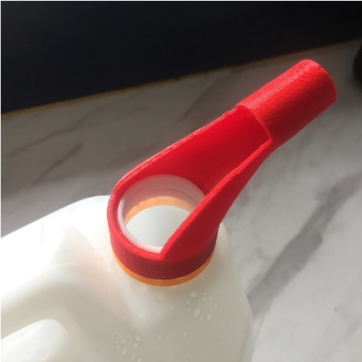 4 Liter Or 5 Liter Bottle Funnel (Motor Oil Bottle , Dish Wash Bottle ...