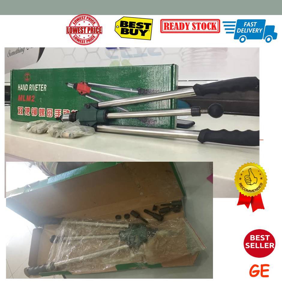 [Ready Stock] HESS Revert Nut Gun + M8 ZP Revert Nut 50 units | Shopee ...
