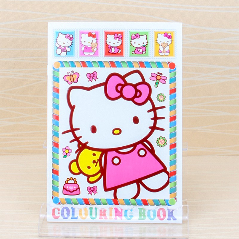 Hello Kitty Coloring Book Children Color Book Kids Activity Book ...