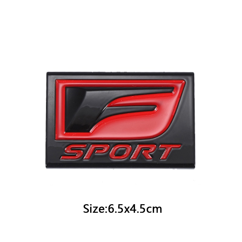 Modified F Sport Car Body Emblem Sticker Auto Side Decorative Badge ...