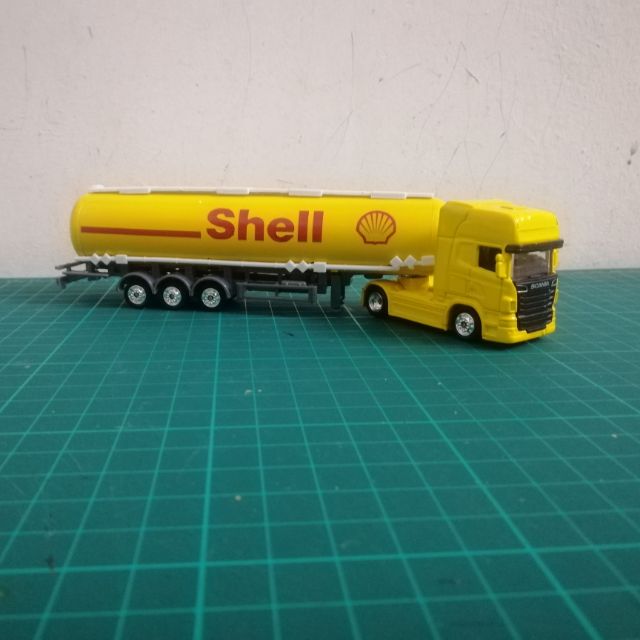 Welly 1:87 Scania Shell Tanker Truck Diecast Alloy Model | Shopee Malaysia