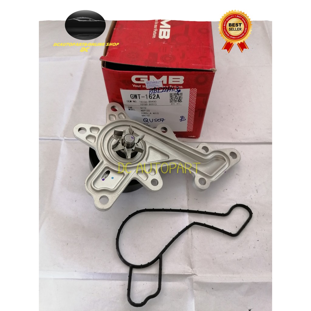 GMB WATER PUMP PERODUA BEZZA 1.3 ( GWT-162A ) | Shopee Malaysia