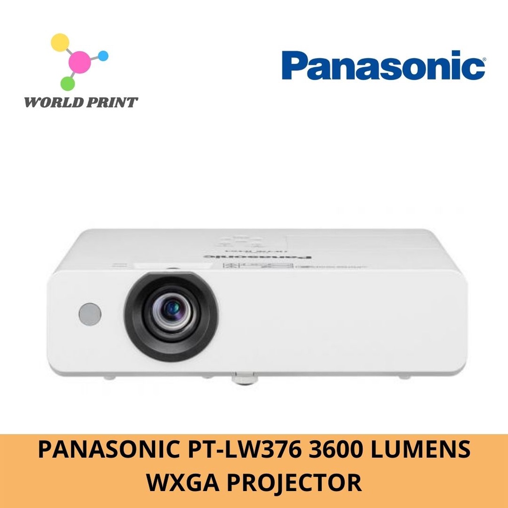 PANASONIC PT-LW376 3600 LUMENS WXGA PROJECTOR | Shopee Malaysia