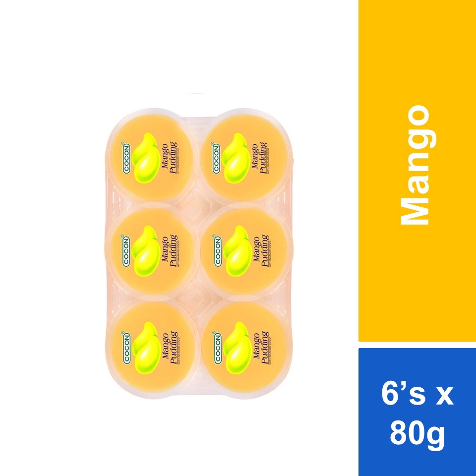 Cocon Mango Nata Pudding 80g x 6s | Shopee Malaysia