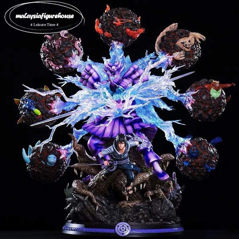 🔥PRE ORDER🔥72CM NARUTO UCHIHA SASUKE CUSTOM MADE GK RECAST RESIN FIGURE ...