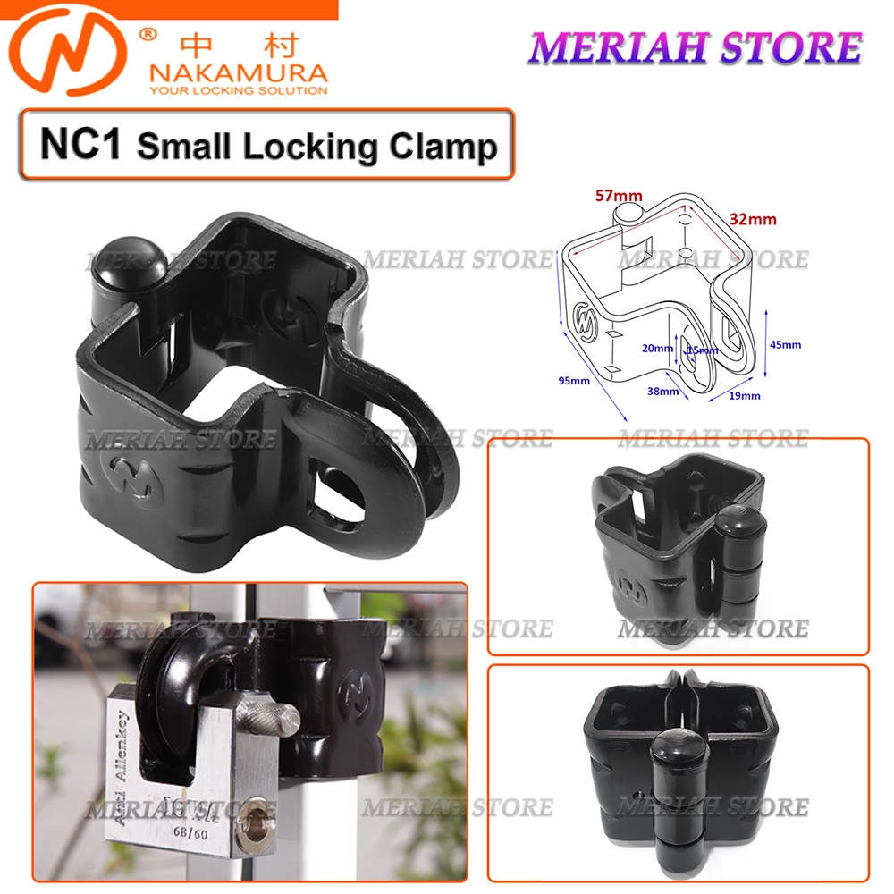 Nakamura NC1 Small Locking Clamp 57mm x 32mm | Shopee Malaysia