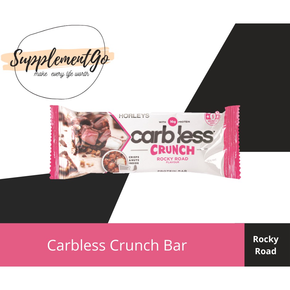 Horleys Carbless Crunch Rocky Road (EXP: 18/5/2024) | Shopee Malaysia