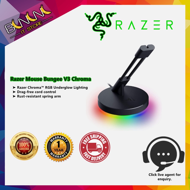 Razer Mouse Cable Bungee V3 Chroma | Shopee Malaysia