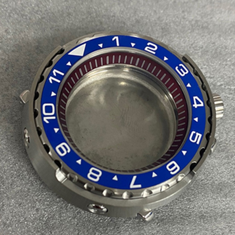 Stainless Steel Canned Watch Case Replacement 45MM Mineral Glass Case ...