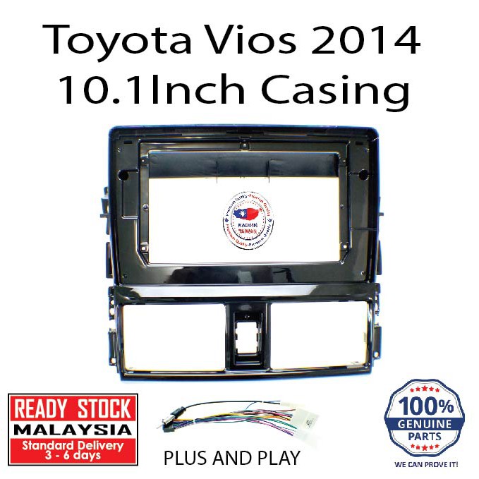 Toyota Vios 2014 10.1 Inch Android Player Casing | Shopee Malaysia