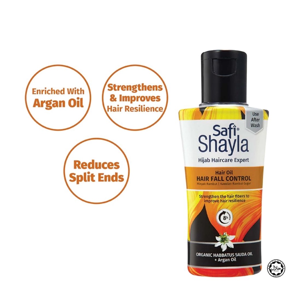 SAFI Shayla Anti Hair Fall Kawalan Rambut Gugur Shampoo / Scalp Mask ...
