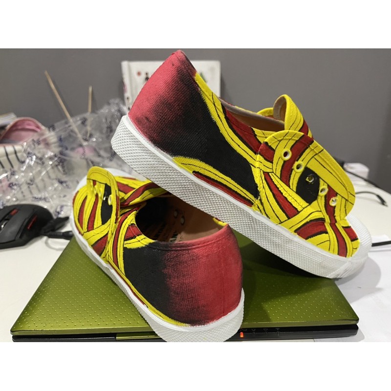 Kasut Nanyang Stylo Fancy Sepak Takraw STL Custom Shoes | Shopee Malaysia