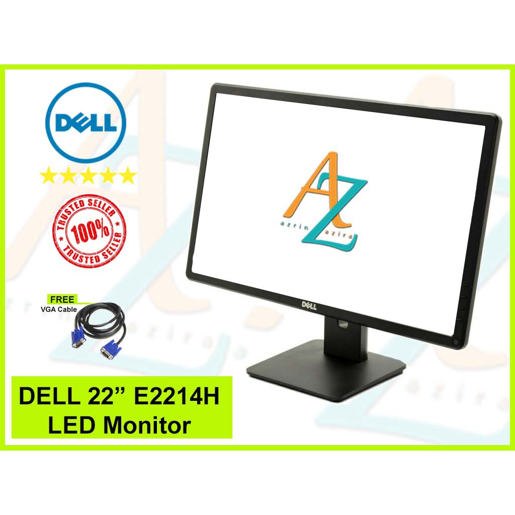 Dell 22" E2214H LED Monitor | Shopee Malaysia