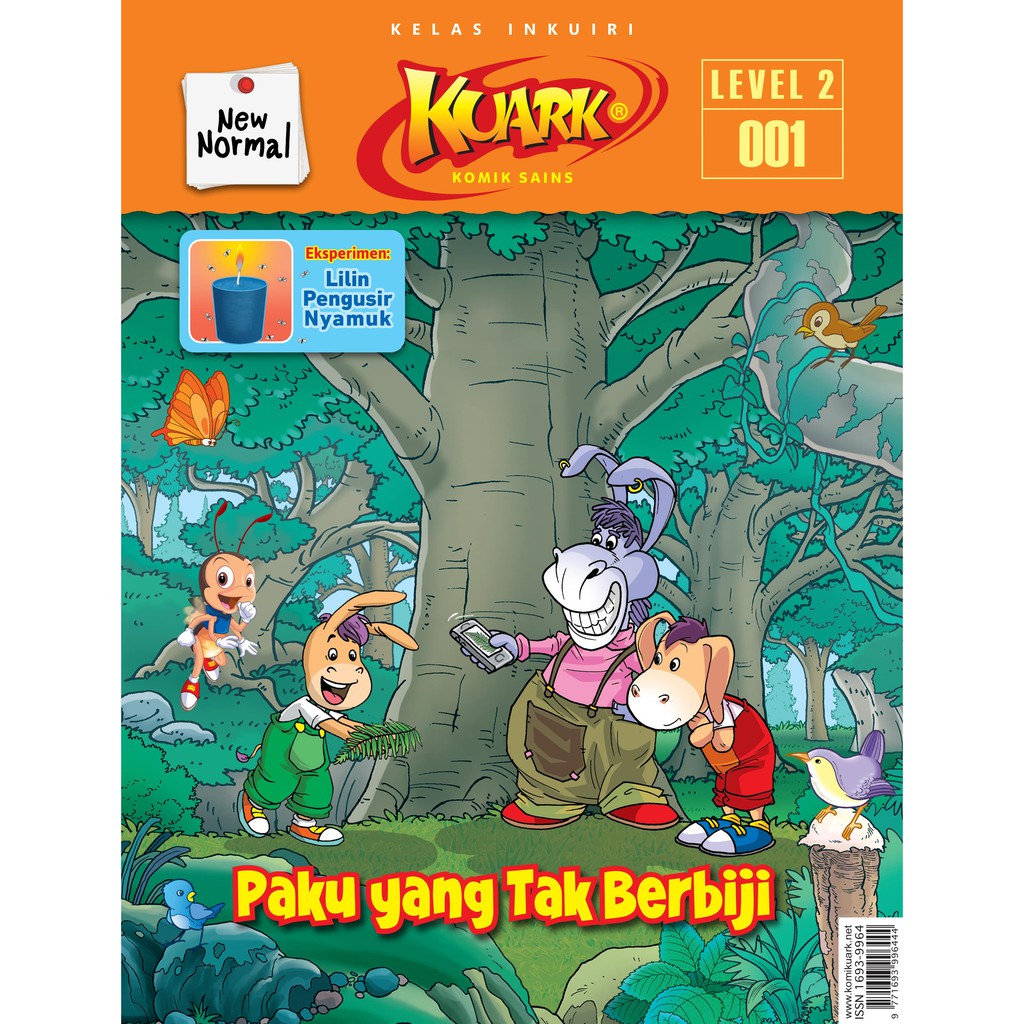 Kuark Science Comic Level II Number 001 Year XVII (New Normal) | Shopee ...