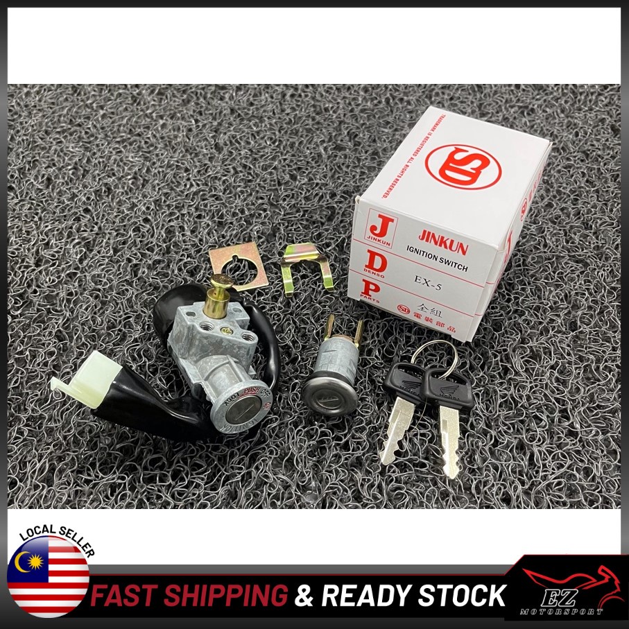 🔥💯 HONDA EX5/ DREAM Main Switch Set Kunci Switch Ignition Switch Set ...