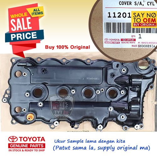 Vios Sienta 1.5 CVT (2016-) Valve Cover (Plastic) NSP151 NHP170 11201 ...