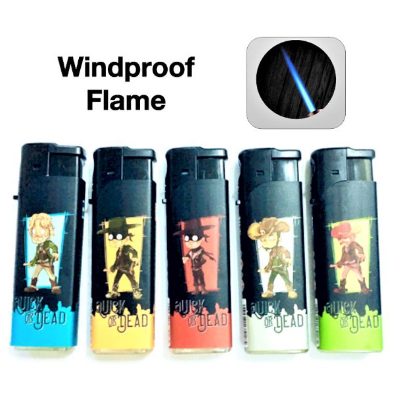 Cartoon Lighter High Quality Lighter Wind Proof Jet Flame Refillable ...