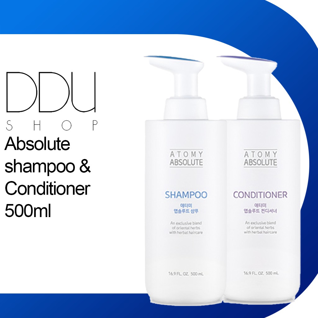 ATOMY / Absolute shampoo / Absolute Conditioner / 500ml | Shopee Malaysia