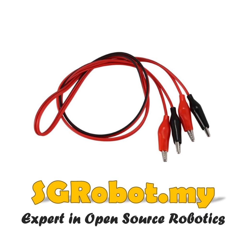 Electronic Component - Crocodile Clip With Wire Clip Clamp Test Leads ...