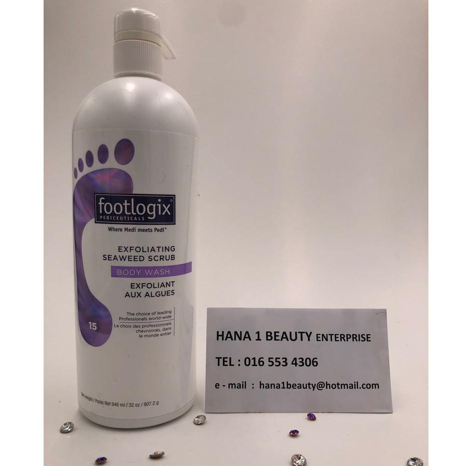 FOOTLOGIX EXFOLIATING SEAWEED SCRUB ( 15 ) 946 ml (READY STOCK ...