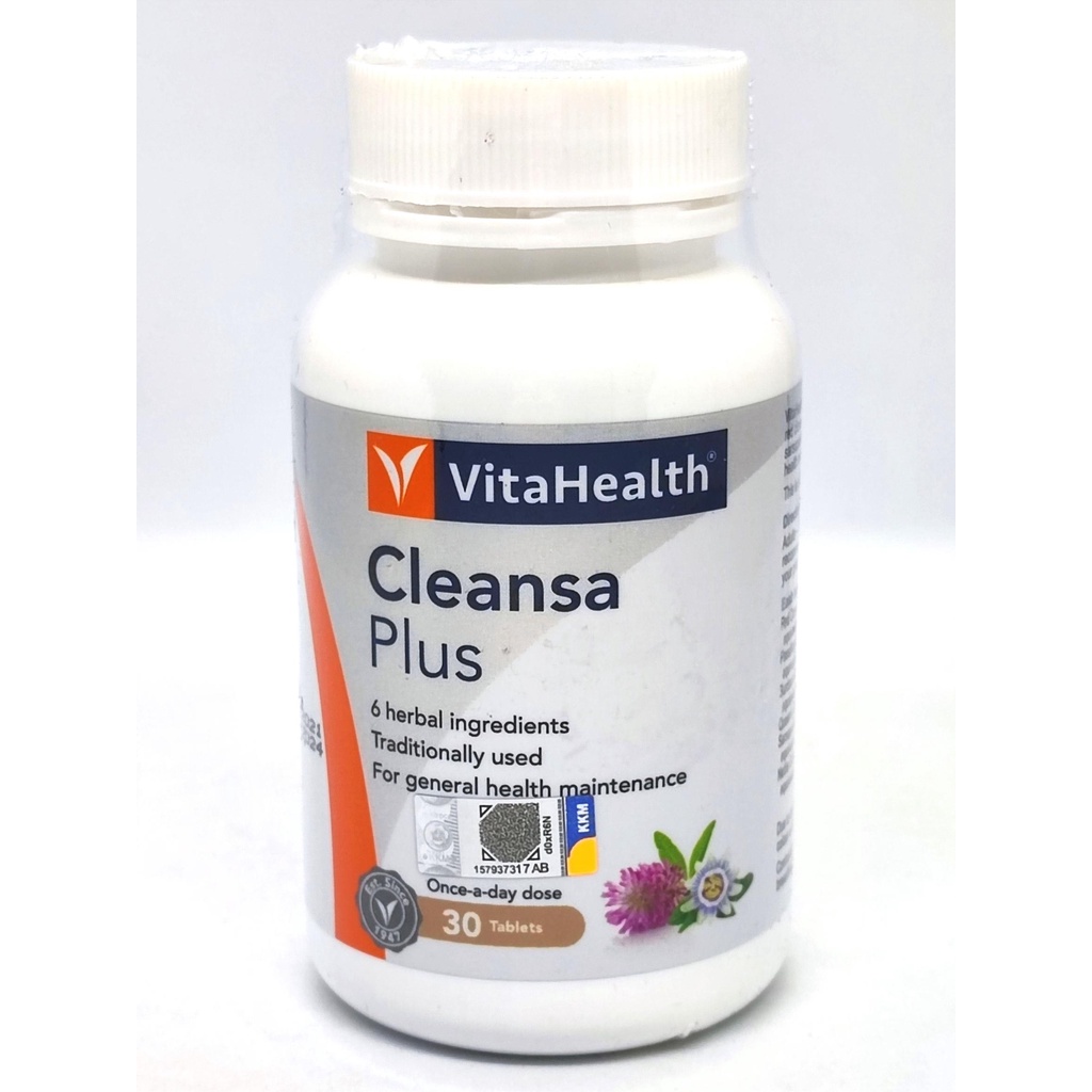 VitaHealth Cleansa Plus 30 tablets (Detoxification) | Shopee Malaysia