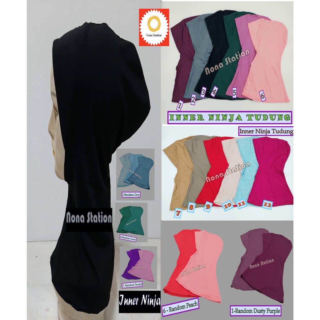 NS Anak Tudung Inner Ninja (Multi Colors) | Shopee Malaysia