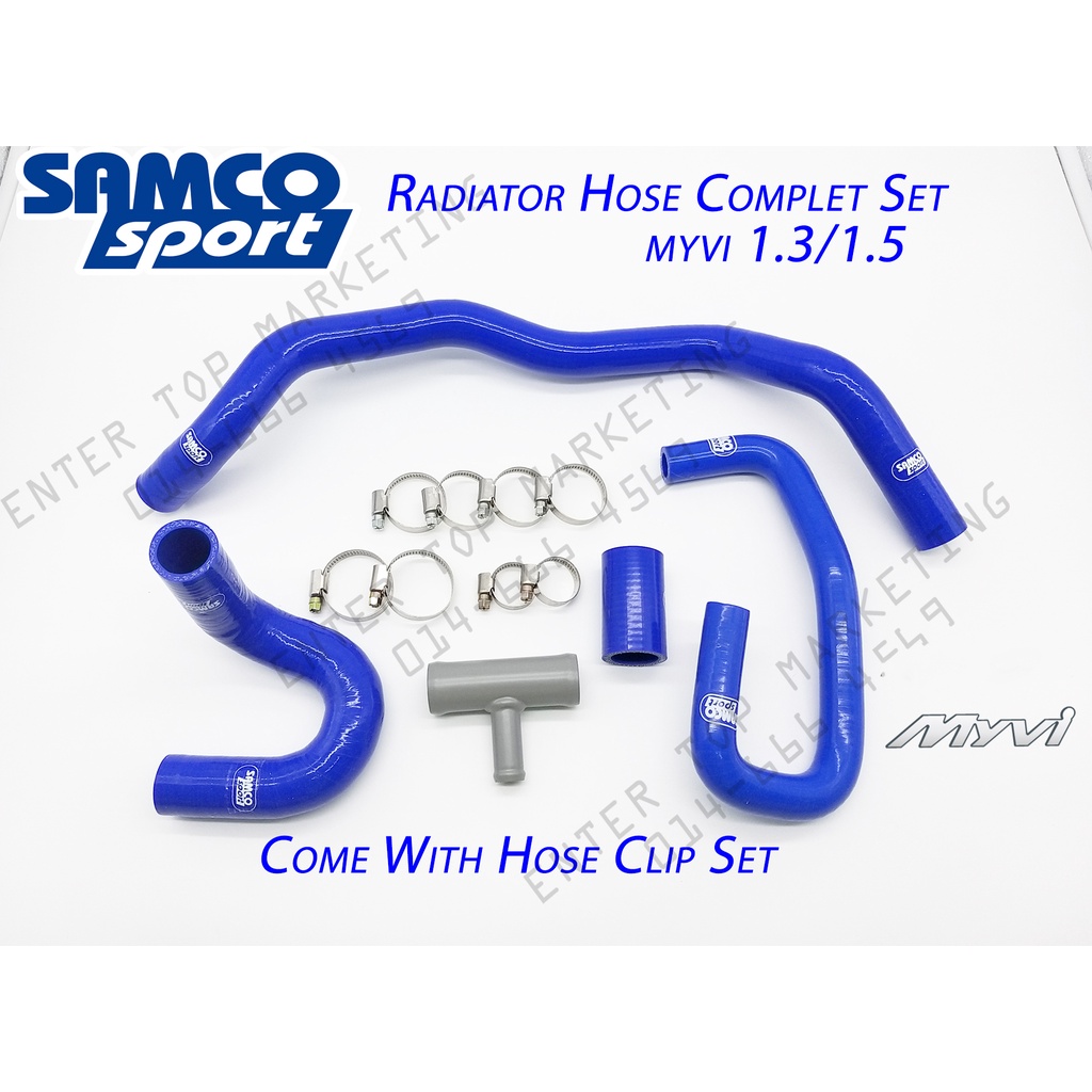 Samco Radiator Hose Myvi 1.3 1.5 Myvi Lagi best myvi icon 2005-2017 ...